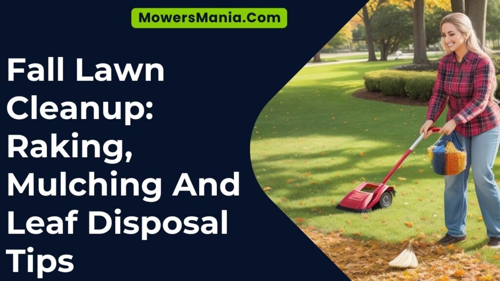 Fall Lawn Cleanup: Raking, Mulching And Leaf Disposal Tips ...