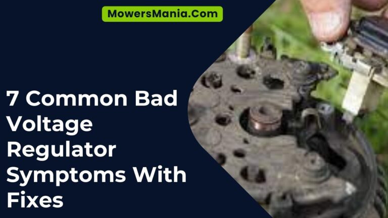 7 Common Bad Voltage Regulator Symptoms With Fixes – MowersMania.Com