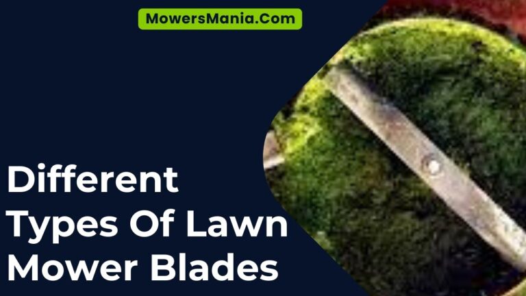 Different Types Of Lawn Mower Blades – MowersMania.Com