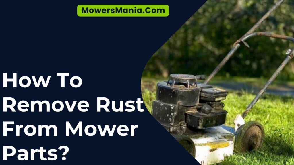 How To Remove Rust From Mower Parts? – MowersMania.Com