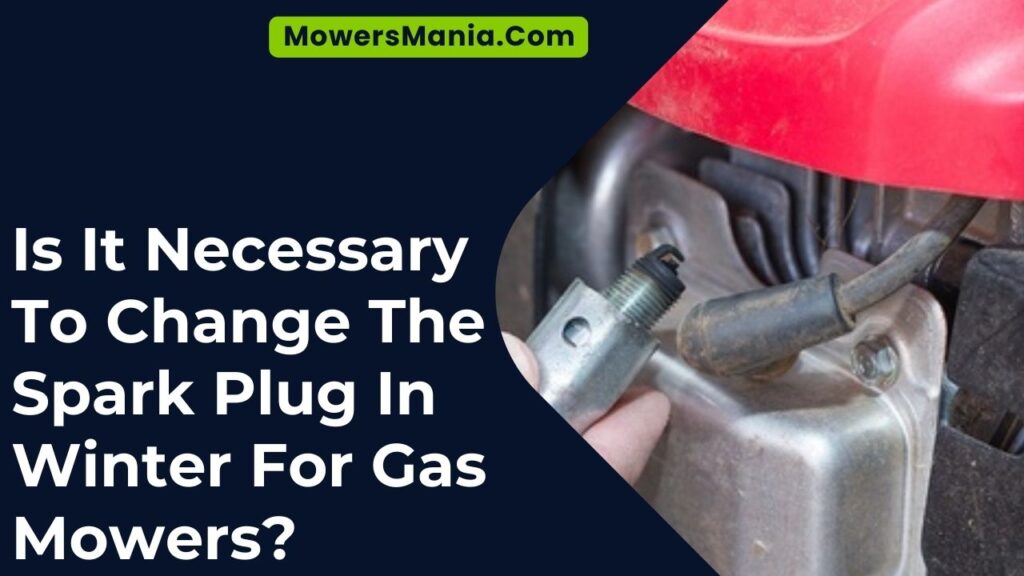 Is It Necessary To Change The Spark Plug In Winter For Gas Mowers ...