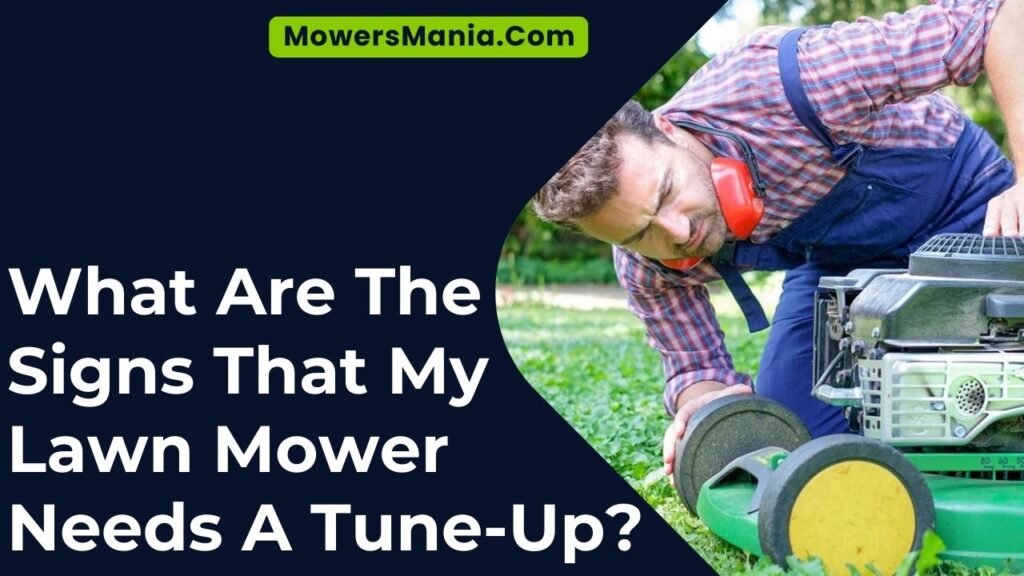 What Are The Signs That My Lawn Mower Needs A Tune-Up? – MowersMania.Com