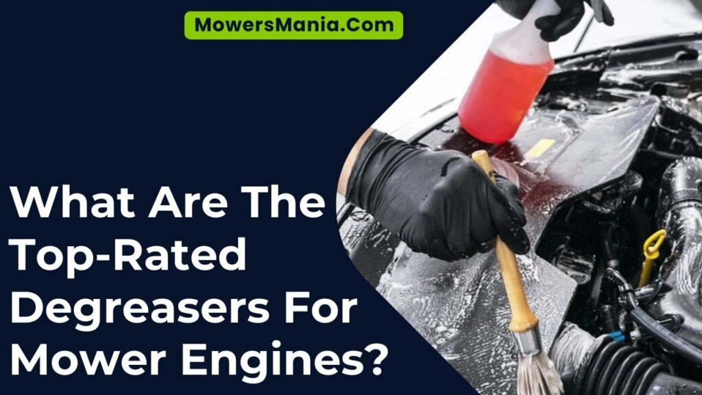 What Are The Top-Rated Degreasers For Mower Engines? – MowersMania.Com